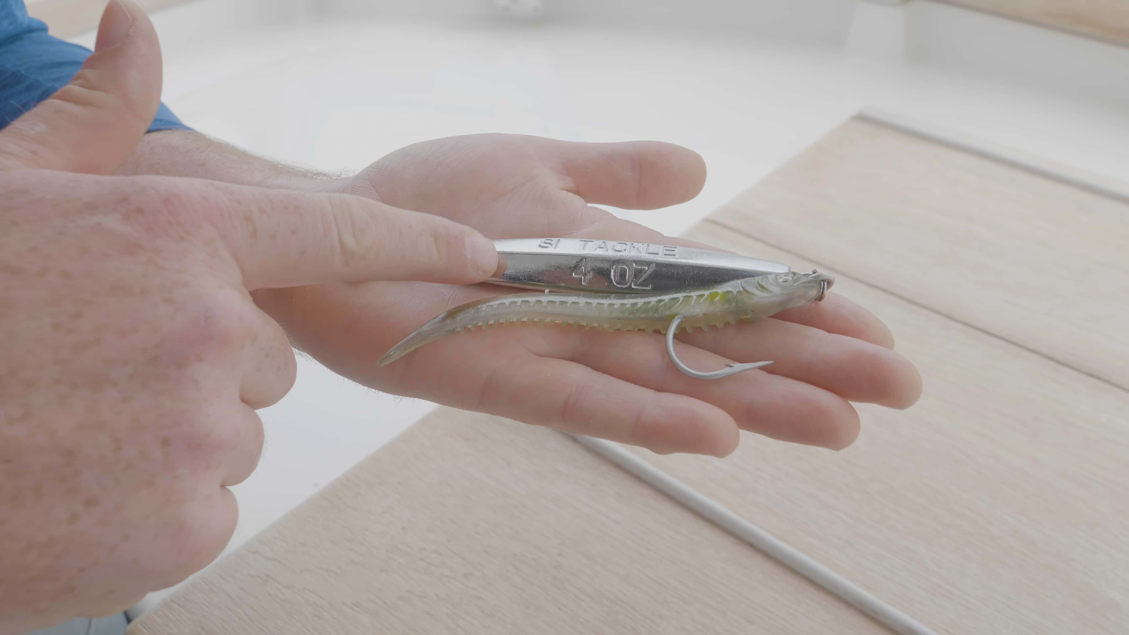 Rigging the Hogy Dancing Diamond Jig for Finicky Stripers