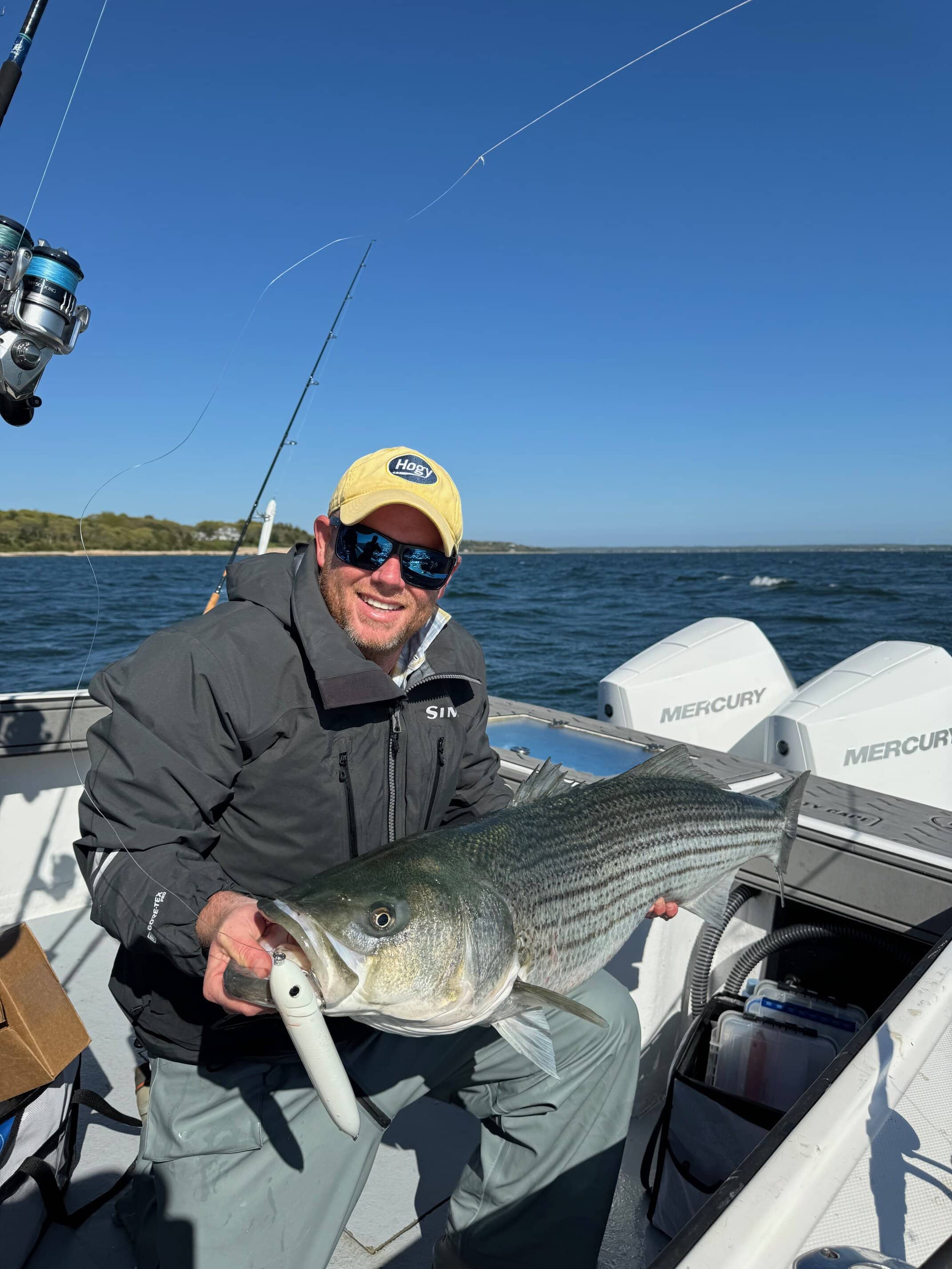 Salty Tips: Healthy Catch and Release Big Striped Bass on Plugs - Salty ...